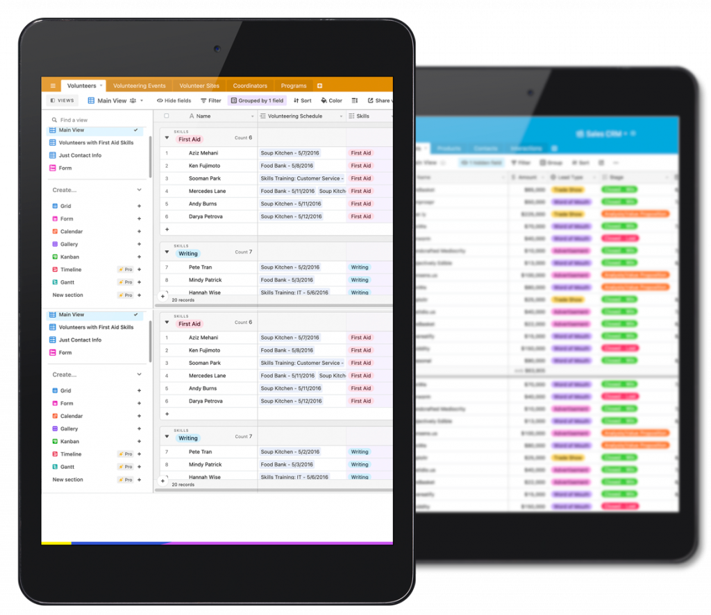 Custom Airtable Database Implementation Claribase